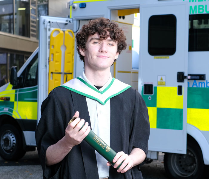 BSc Paramedic Science B780 | Find a course | University of Stirling