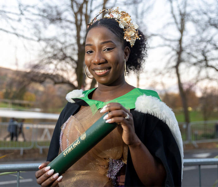 Sally Yalley | Student Stories | University of Stirling